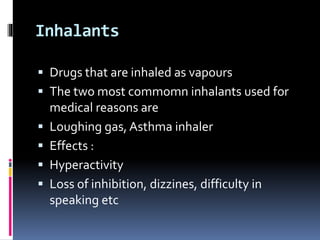 Drugs classification, laws, types | PPTX