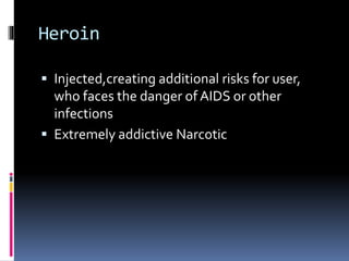 Drugs classification, laws, types | PPTX