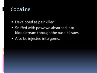 Drugs classification, laws, types | PPTX