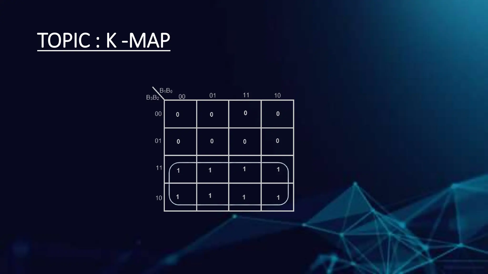 K map in digital electronics for engineering students | PPTX