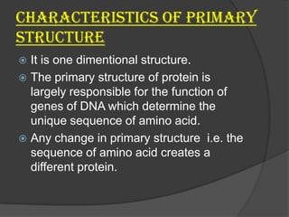 Proteins Structure | PPT