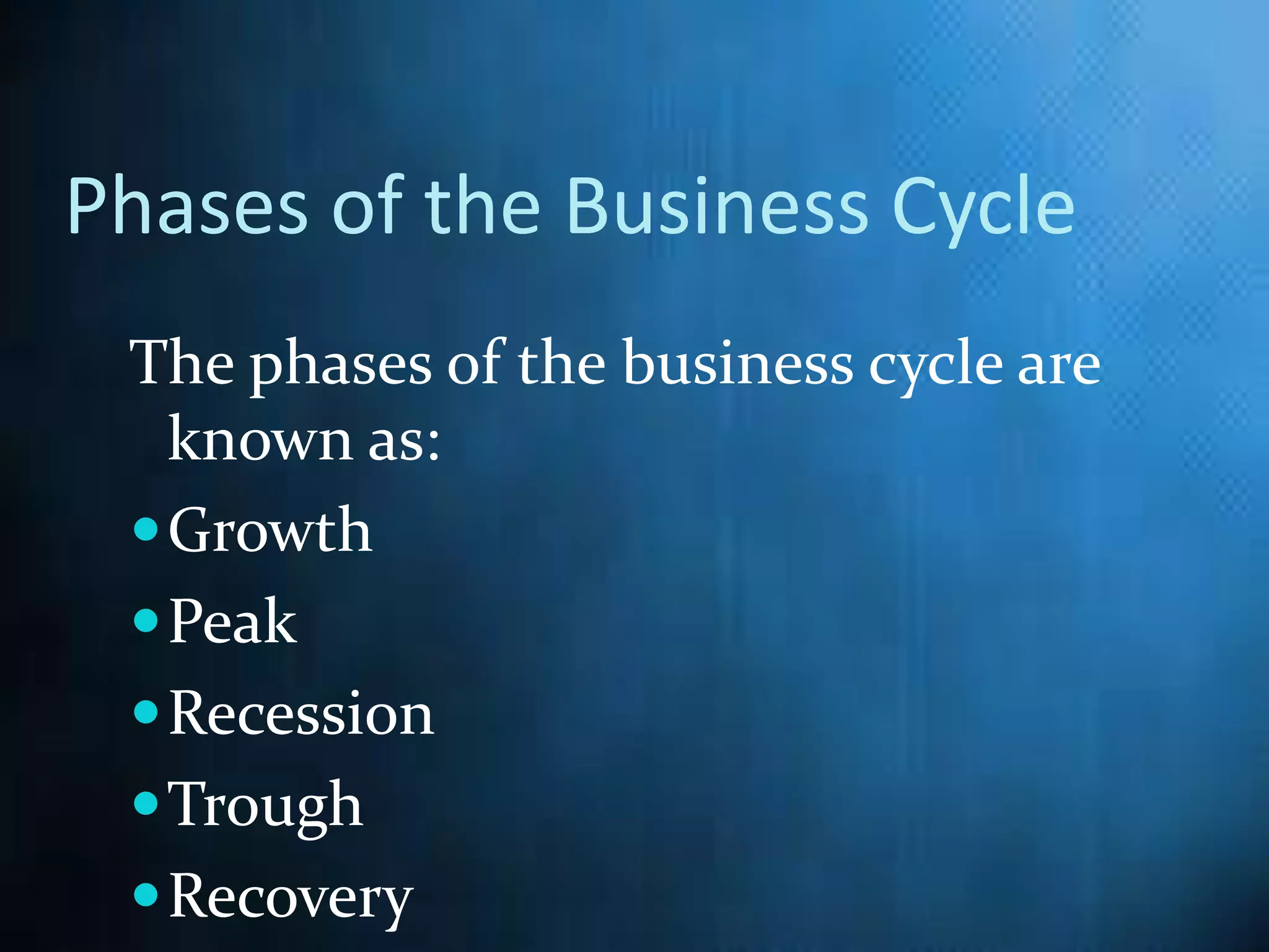 Phases of business cycle | PPTX | Business | Business and Finance