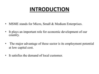 MSME | PPT