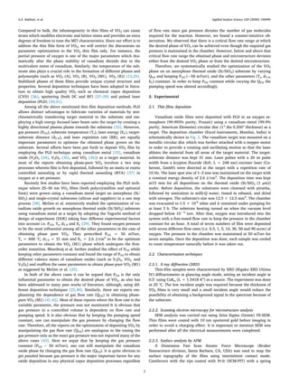 The effect of oxygen flow rate on metal–insulator transition (MIT) characteristics of vanadium ...