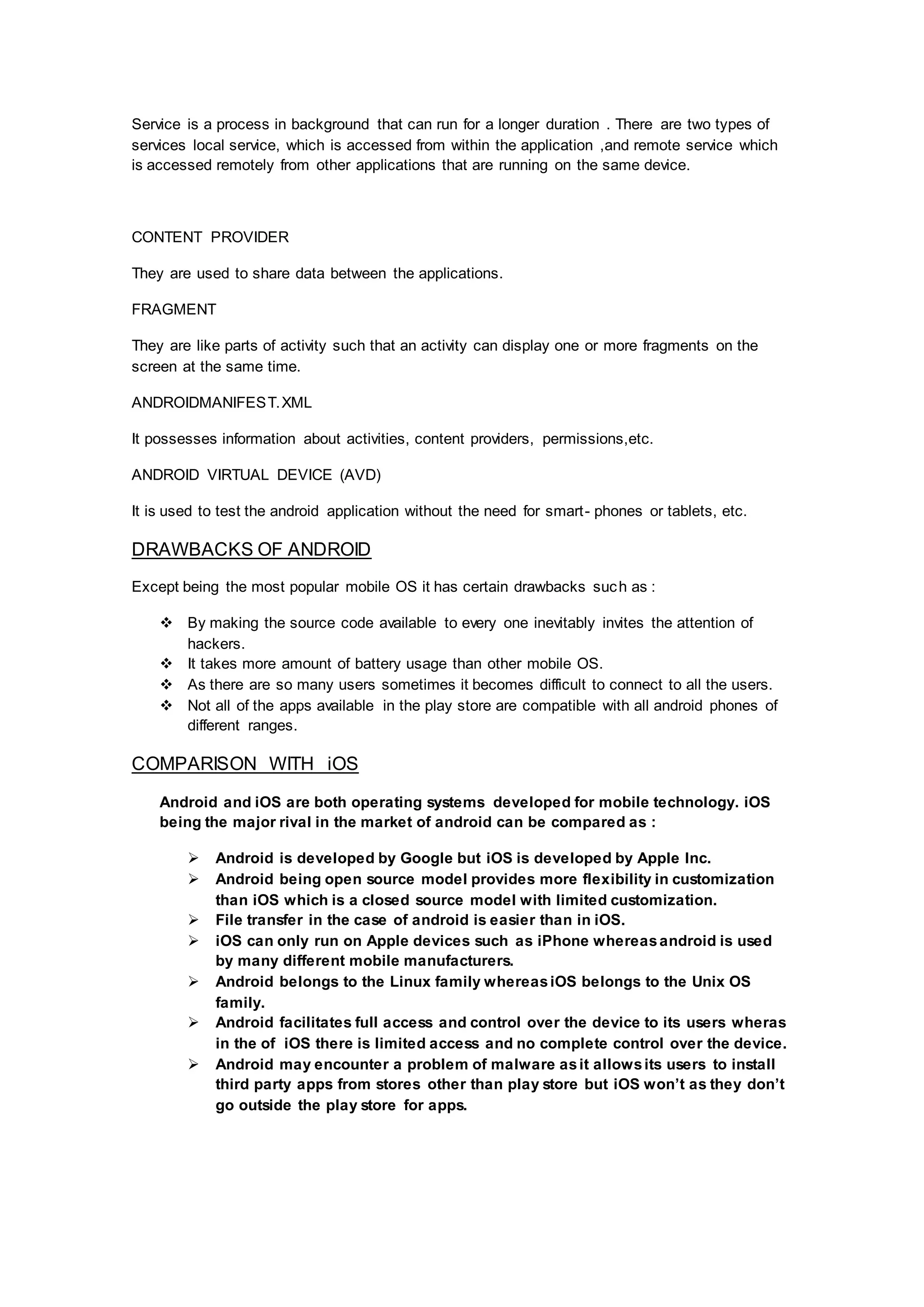 Android Architecture And Working Pdf