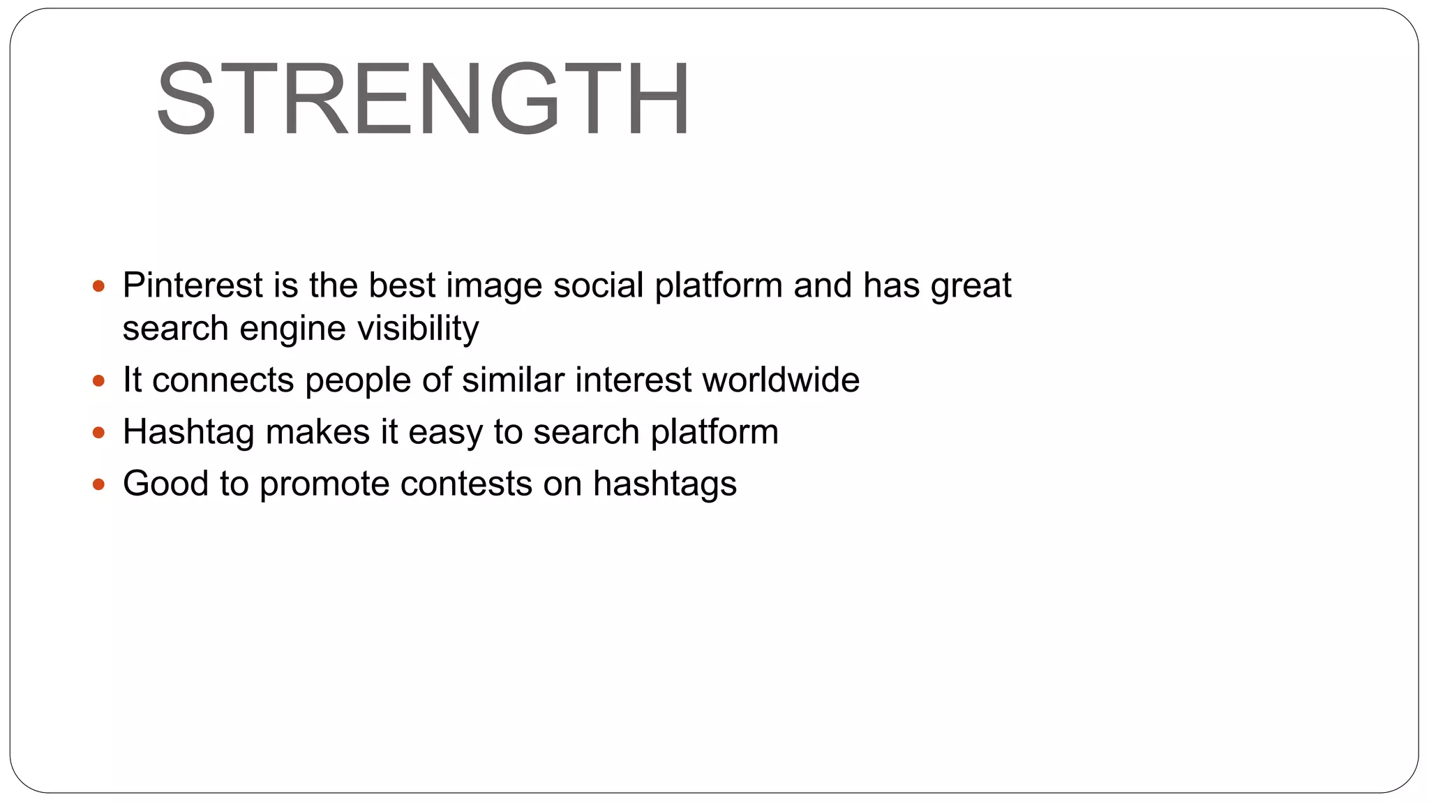 Ankur pinterest swot | PPTX