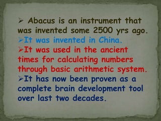 ABACUS | PPTX