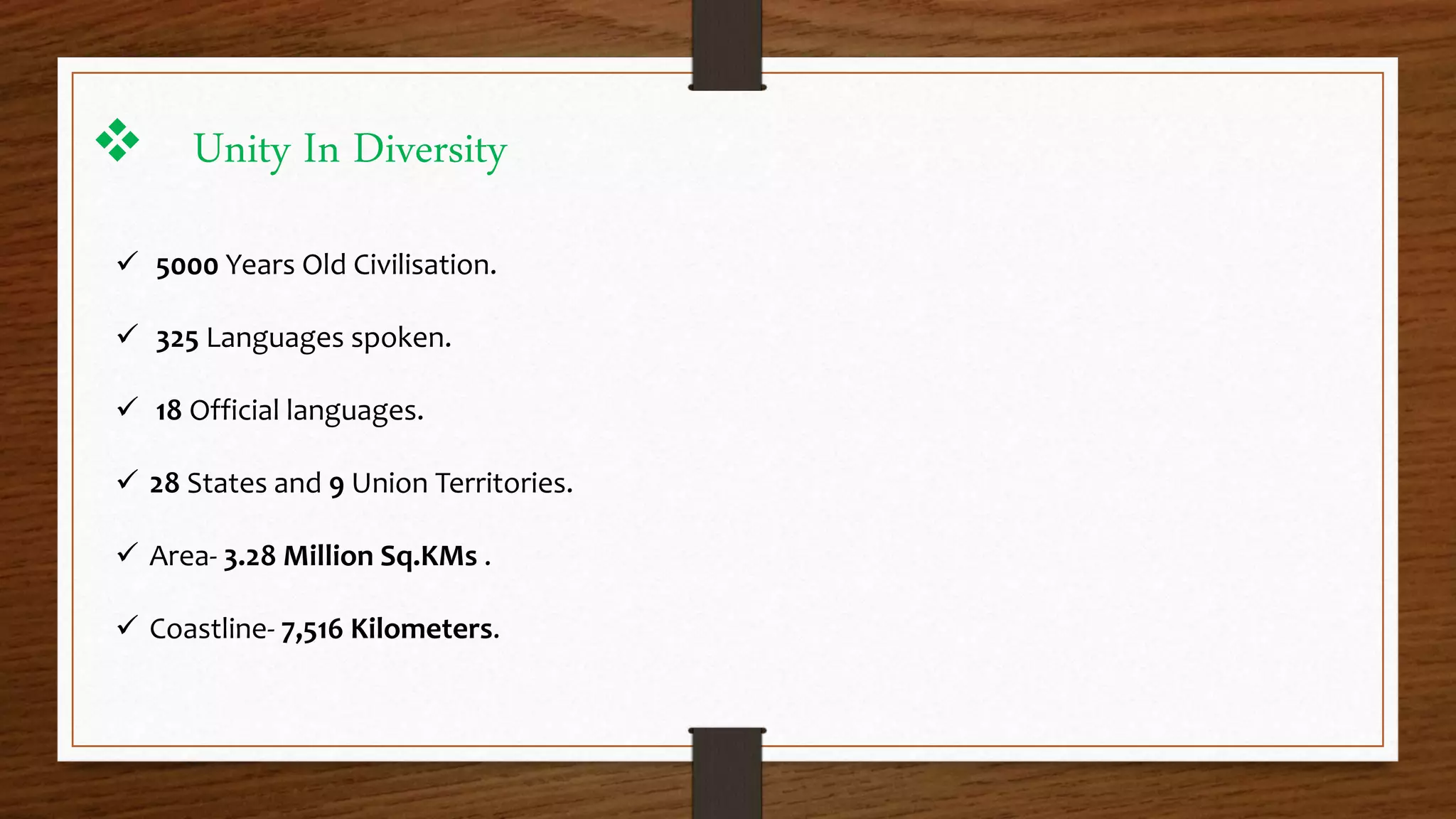 Unity in Diversity | PPT