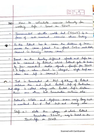 Ankush, pulmonary rehab. assignment. | PDF | Physical Therapy | Wellness