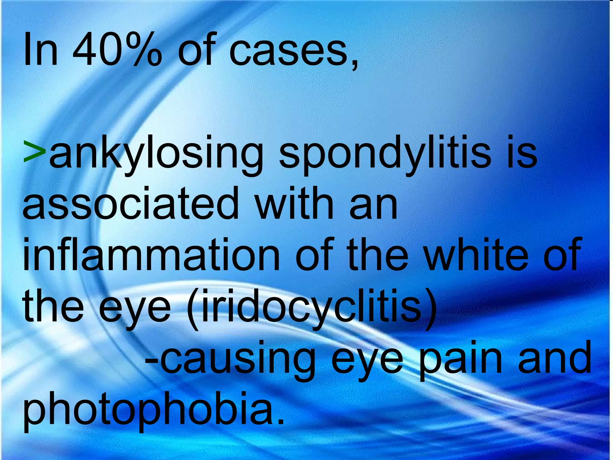 Ankylosing spondylitis | PPT