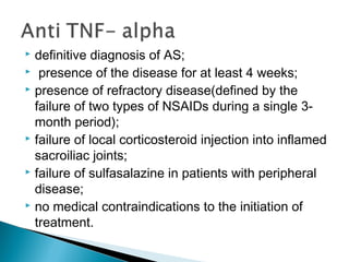 Ankylosing spondylitis | PPT