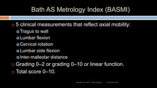 Ankylosing spondylitis | PPTX