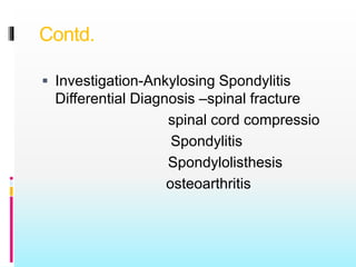 Ankylosing spondylitis | PPT