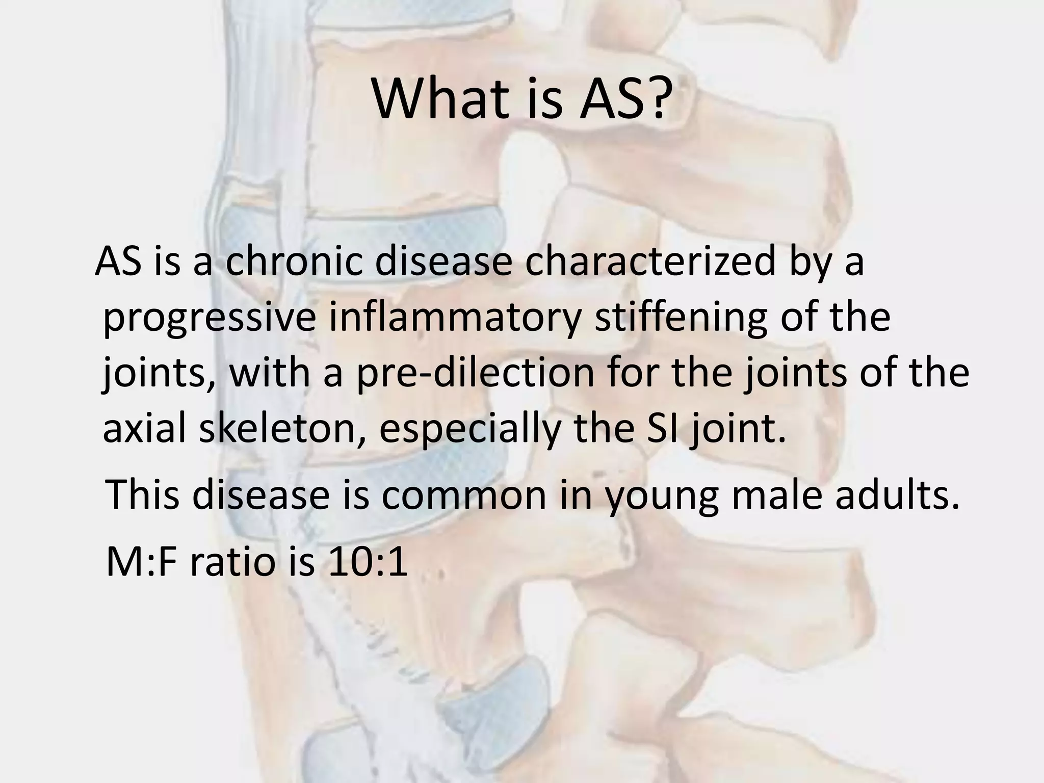 Ankylosing Spondylitis Pptx