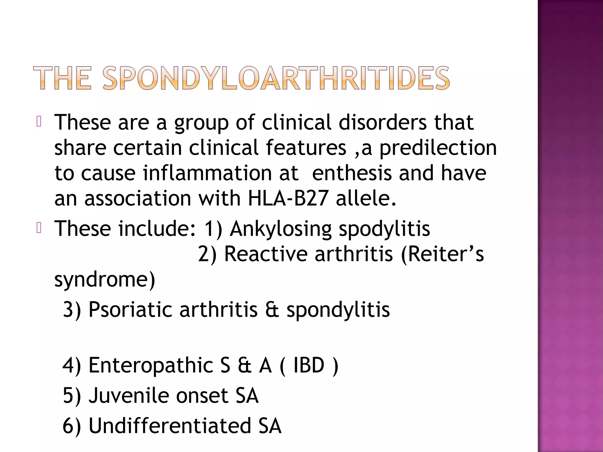 Ankylosing spondylitis pathogenesis | PPT