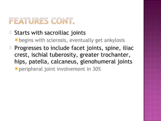 Ankylosing spondylitis pathogenesis | PPT