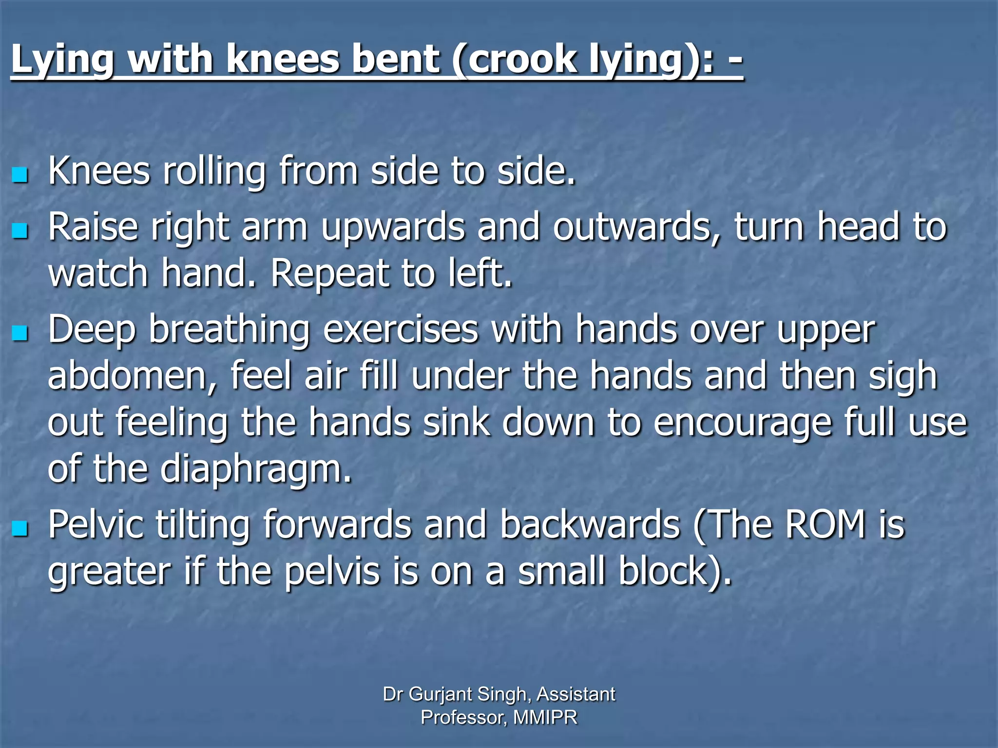 Ankylosing spondylosis and physiotherapy- Dr Gurjant Singh (PT) | PPTX