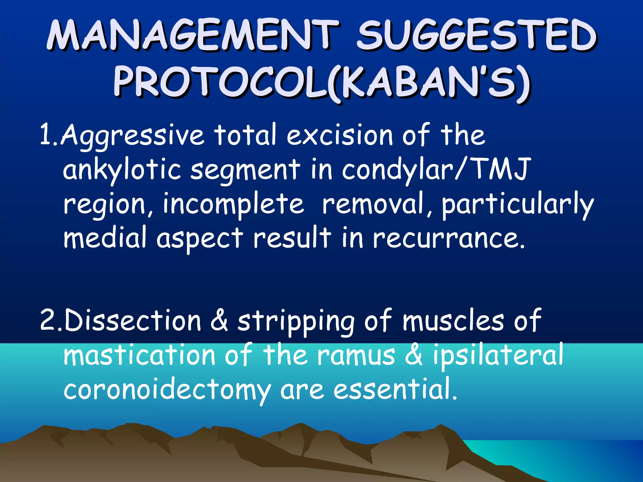 Ankylosis of tmj__oral_surgery_ new | PPT | Death, Injury, or Military ...