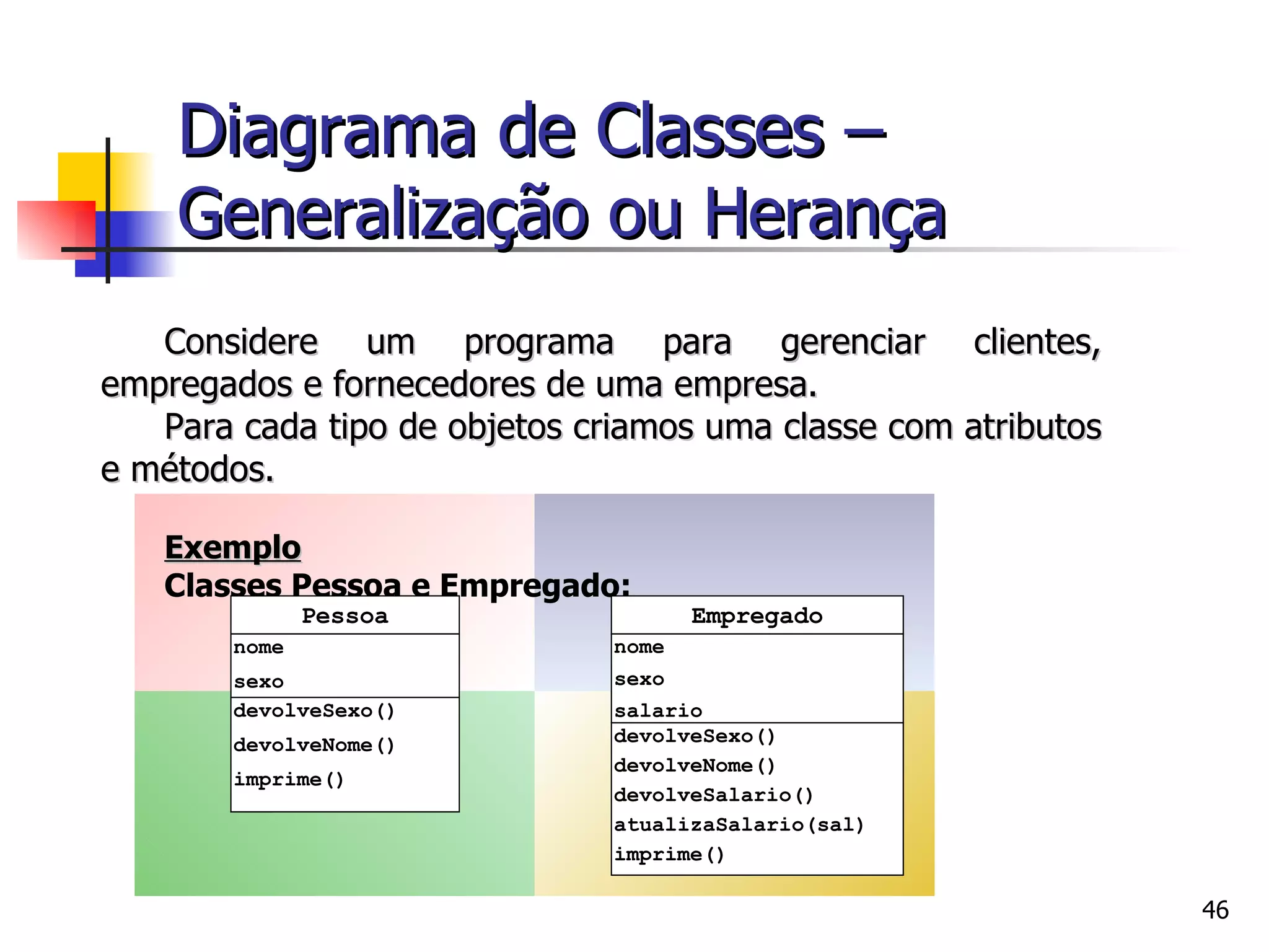 Análise Orientada A Objetos Objetos E Classes Ppt