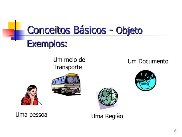 Análise Orientada A Objetos Objetos E Classes