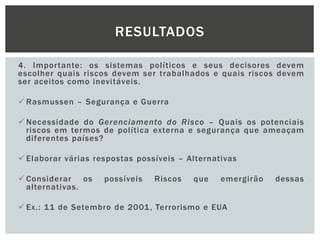Análise risco político e política externa | PPT