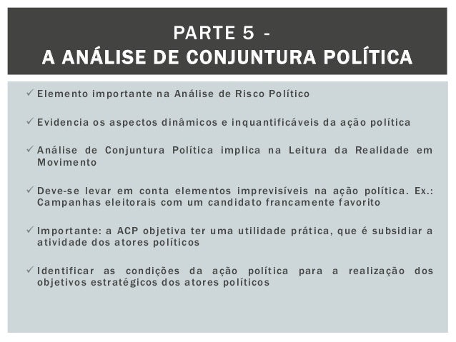 Análise risco político e política externa