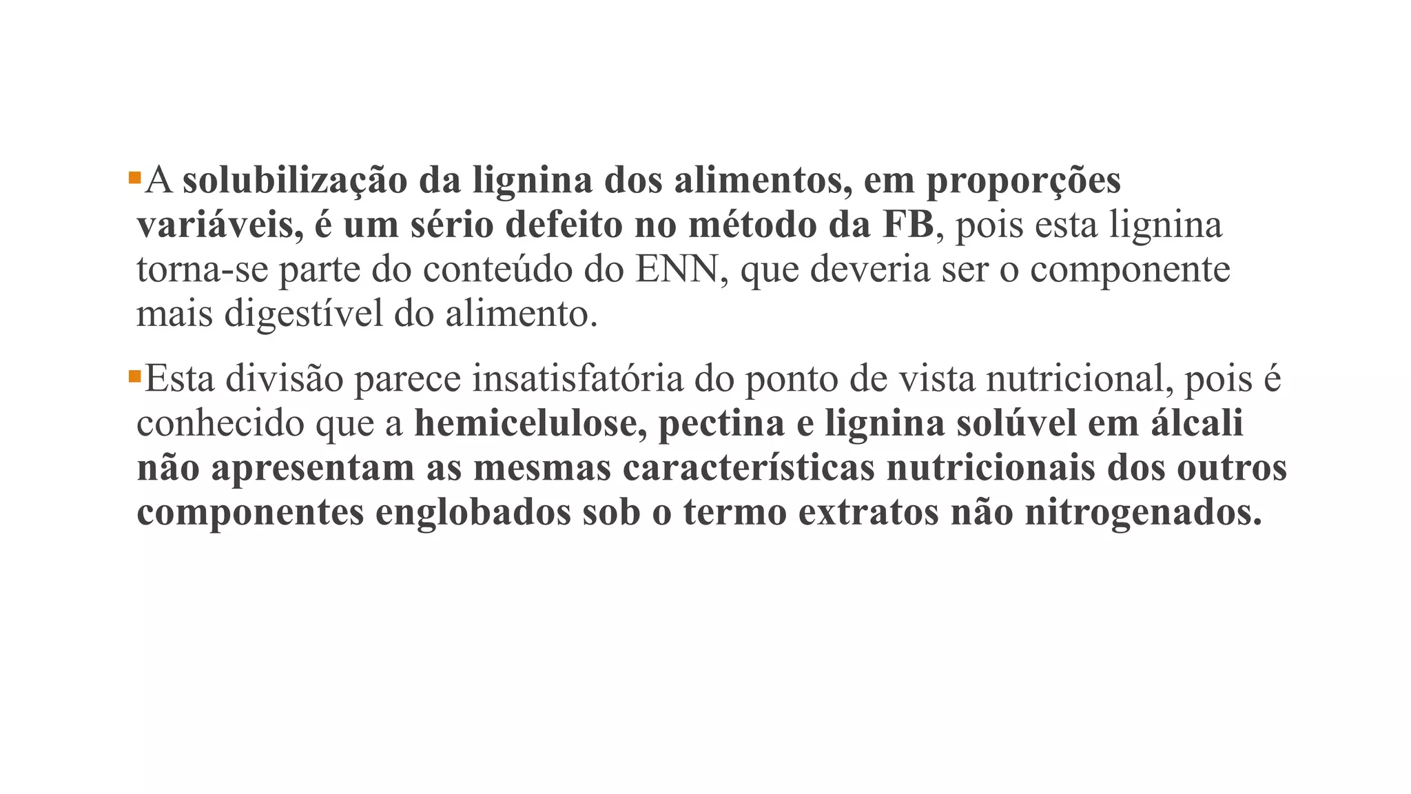 Análise de Fibra Bruta por diferentes Metodologias | PPTX | Nutrition ...