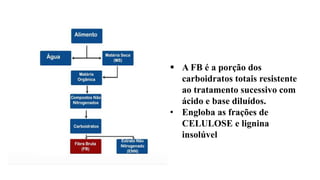 Análise de Fibra Bruta por diferentes Metodologias | PPTX