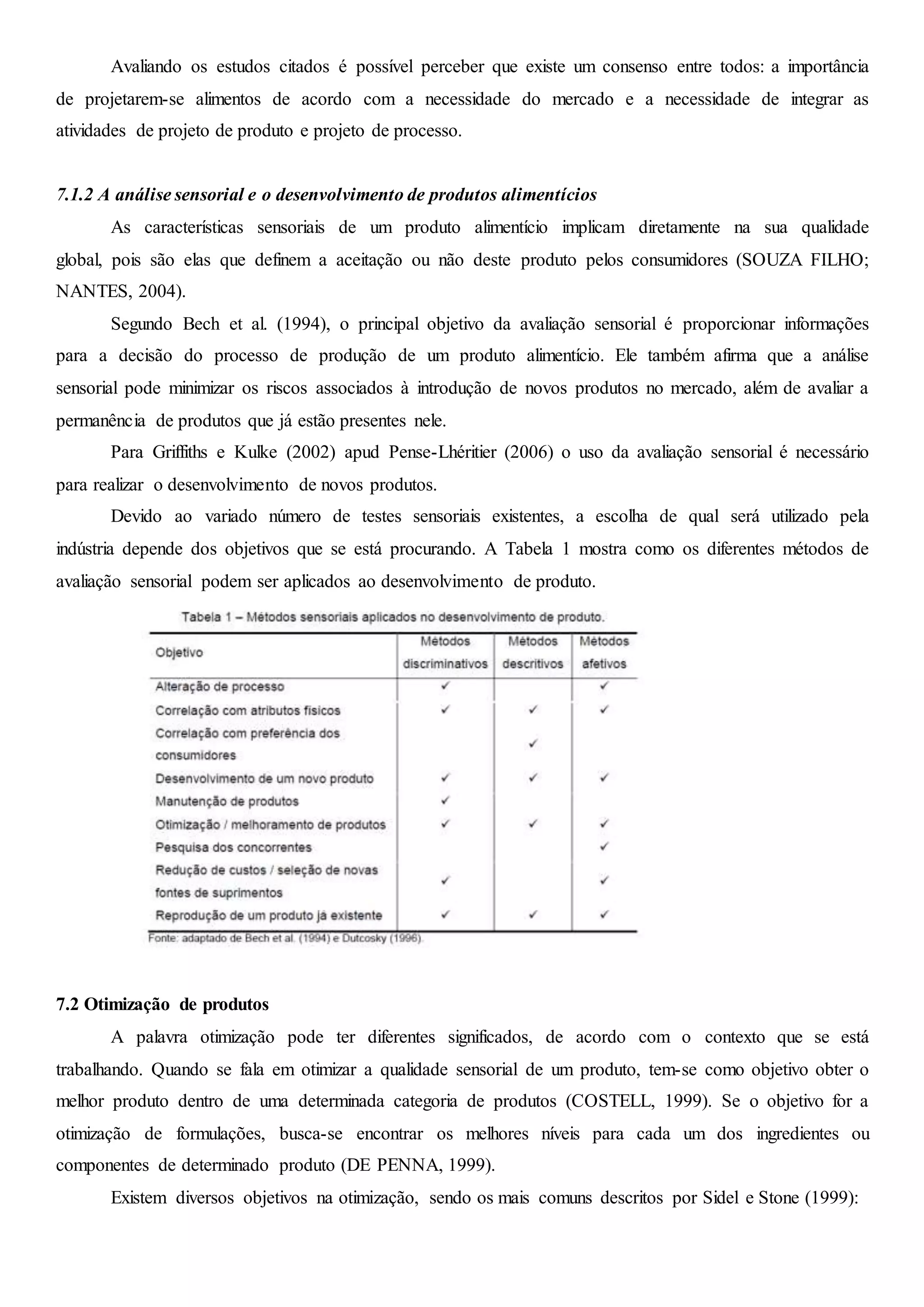 Análise sensorial | PDF