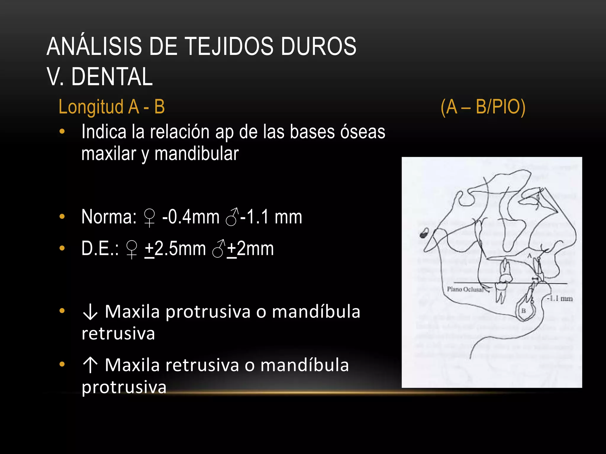 Análisis cefalométrico de legan y burston | PPTX