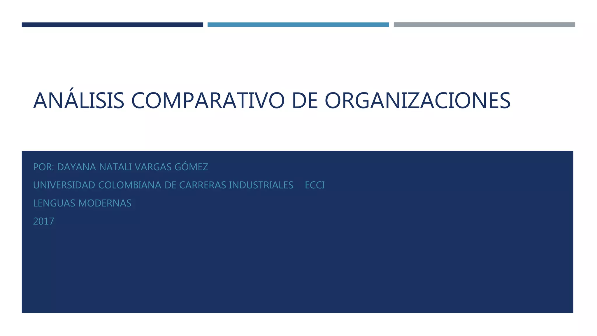 Análisis comparativo | PPTX | Business | Business and Finance