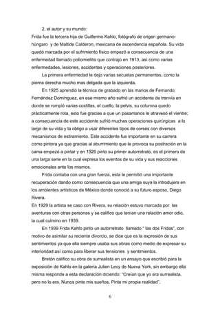 Análisis de dos fridas | DOC