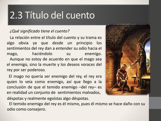 Análisis de "El Temido Enemigo", de Jorge Bucay. | PPT