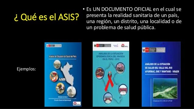 Análisis de la situación de salud asis