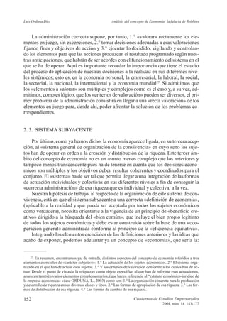 Análisis del concepto de economía | PDF