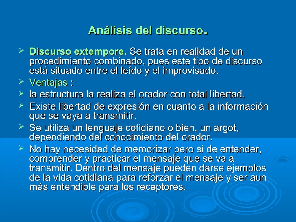 Análisis Del Discurso