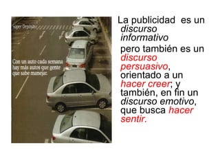 Análisis del Discurso Publicitario | PPT