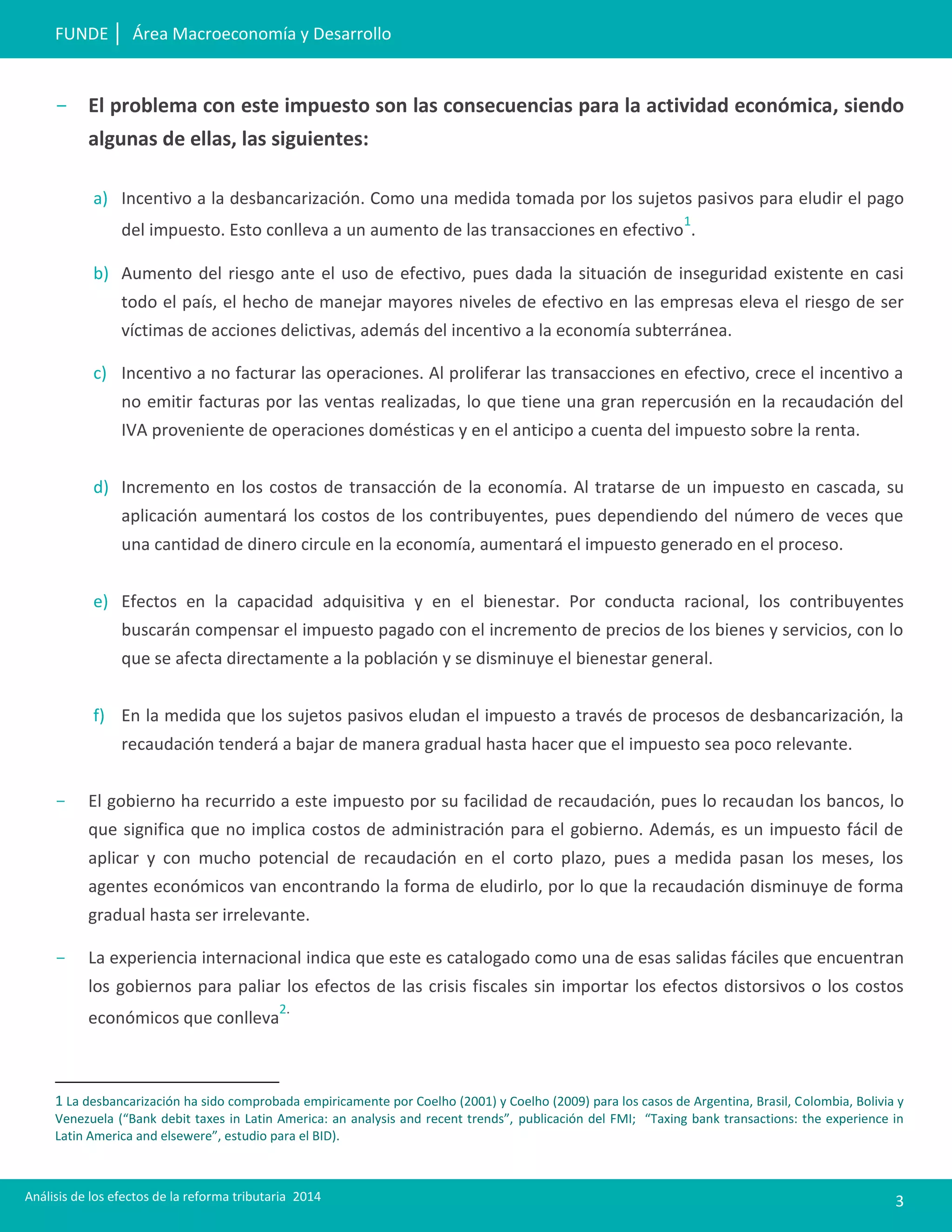 Análisis de los efectos de la reforma tributaria 2014 (2) | PDF ... Análisis de los efectos de la reforma tributaria 2014 (2) | PDF ...