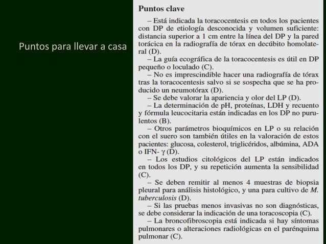 Análisis de líquido pleural | PPTX
