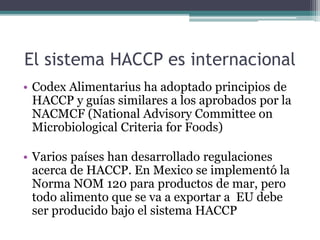 Análisis de peligros y puntos críticos de | PPTX
