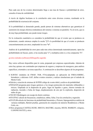 Análisis de riesgo o gestión de pérdidas | PDF