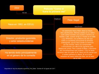 Análisis De Una Película Como Si Fuera La Primera Vez Ppt