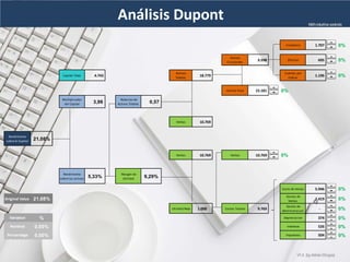 Análisis Dupont (excel) with intuitive controls | PPTX