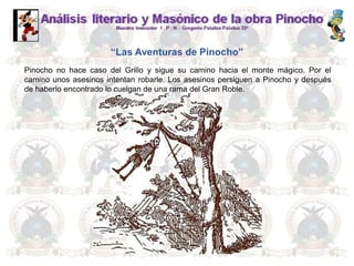 Análisis literario y Masónico de Pinocho MRGM Gregorio Palafox Palafox ...