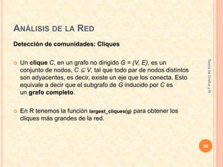 Análisis llamadas telefónicas con Teoría de Grafos y R | PPTX