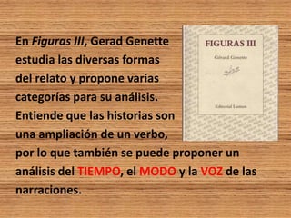 Análisis narratológico | PPTX