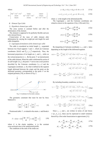 Análisis no lineal de estructuras de cables | PDF