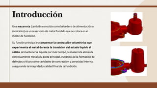 Análisis y Cálculo de la Mazarota en Fundición. | PDF