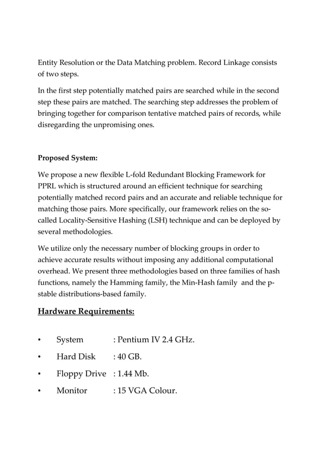 An lsh based blocking approach with a homomorphic matching technique for privacy-preserving ...