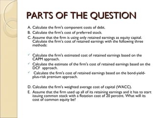 Anıl Sural - WACC Calculation | PPT